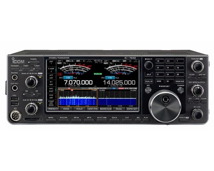 Icom IC-7610 HF/50MHz All Mode - Radioamatør - BM-Radio.dk