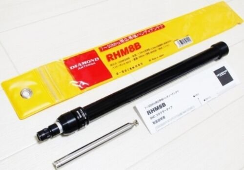 Diamond RHM-8B bærbar antenne 6-40m, BNC - Radioamatør - BM-Radio.dk